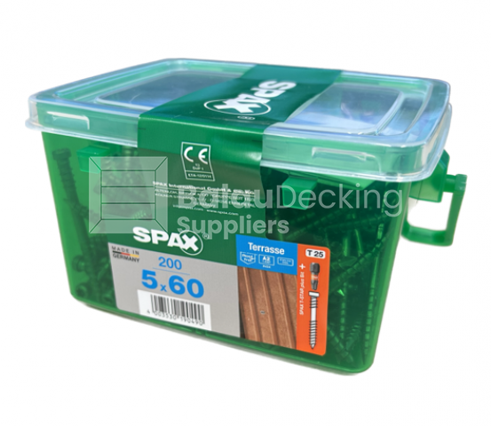 Spax Stainless Tubs Decking Screw - Southgate Timber