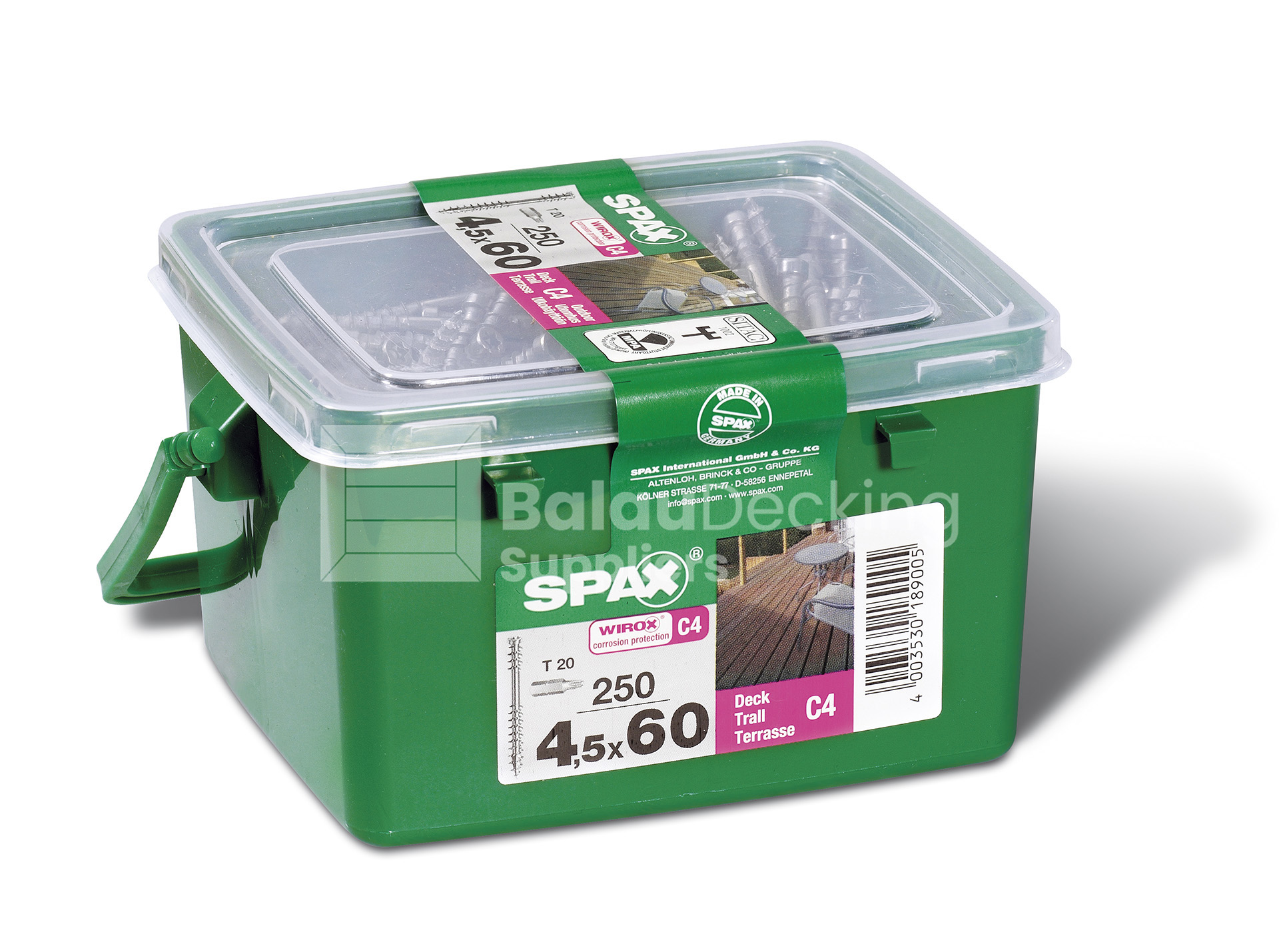 Spax WIROX Tubs Decking Screw - Southgate Timber